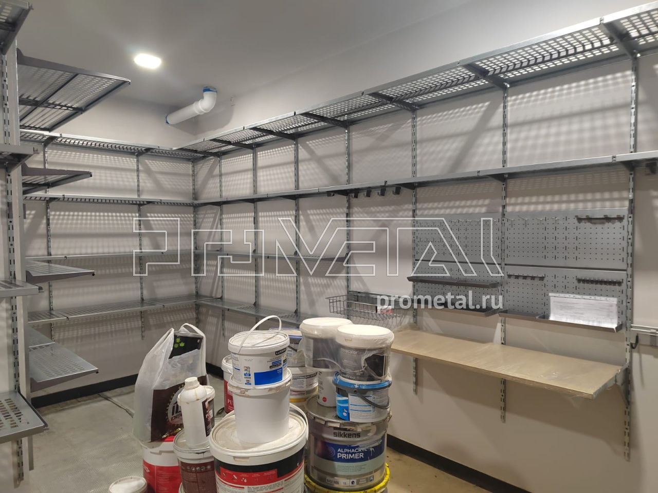 Система хранения для хозблока в Московской области